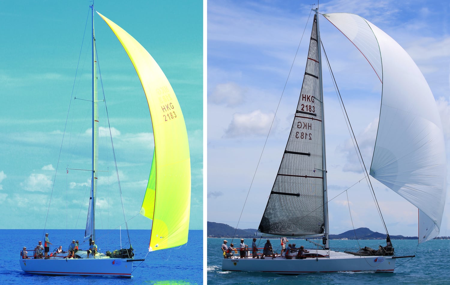 Asymmetrical Spinnakers: A1 Light Air Reaching - UK Sailmakers
